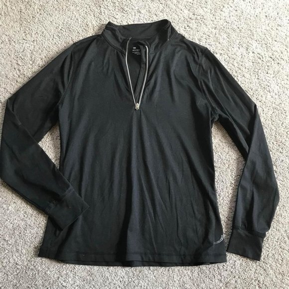 exertek | Tops | Exertek Womens Large Long Sleeve Athletic Black ...